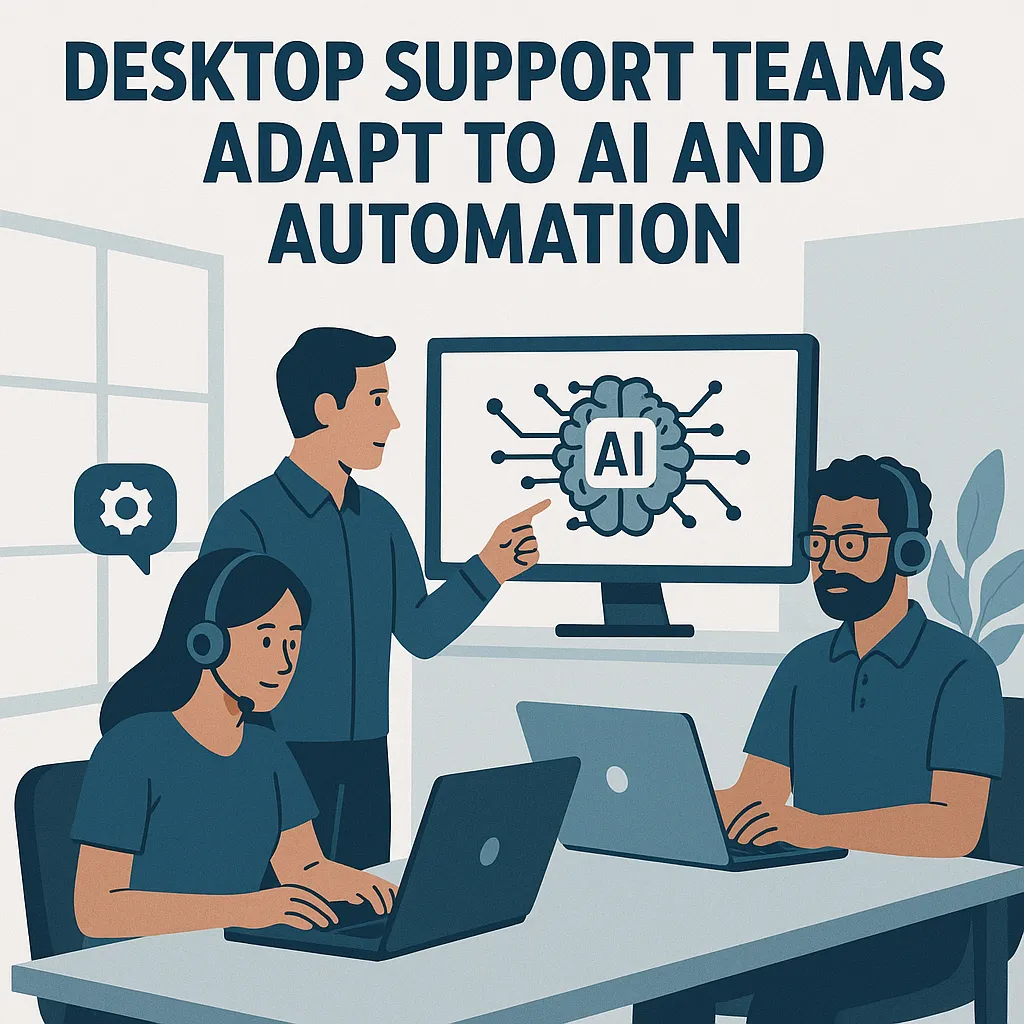 Desktop Support Teams Adapt to AI and Automation | 2025 Guide